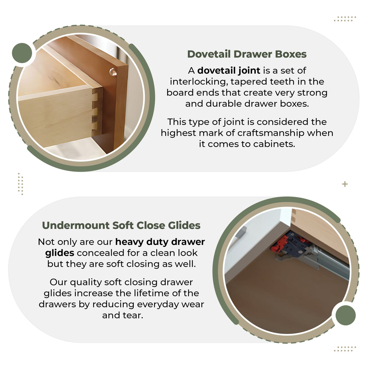 White Slim Shaker 60" Double Sink Bathroom Vanity with Drawers – Riley & Higgs