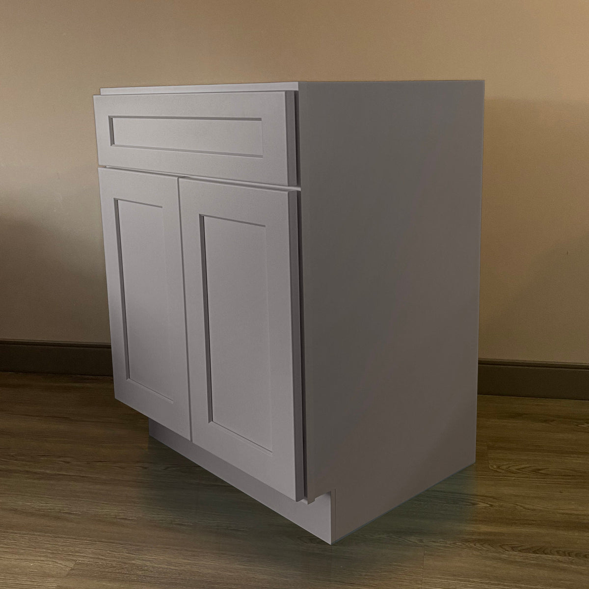 27 Inch Grey Shaker Single Sink Bathroom Vanity – Riley & Higgs