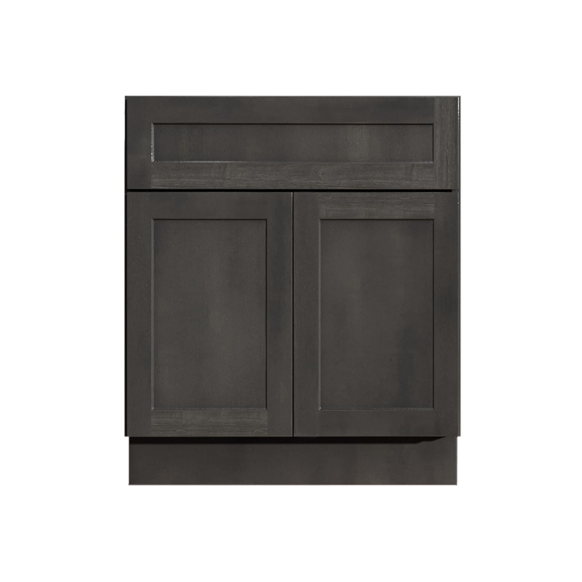 27 Inch Gray Stained Shaker Single Sink Bathroom Vanity – Riley & Higgs