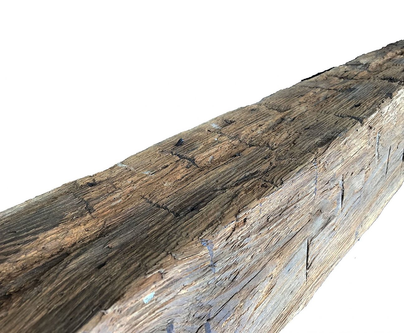 Rustic Farmhouse Reclaimed Barnwood Hand Hewn Beam – Riley & Higgs